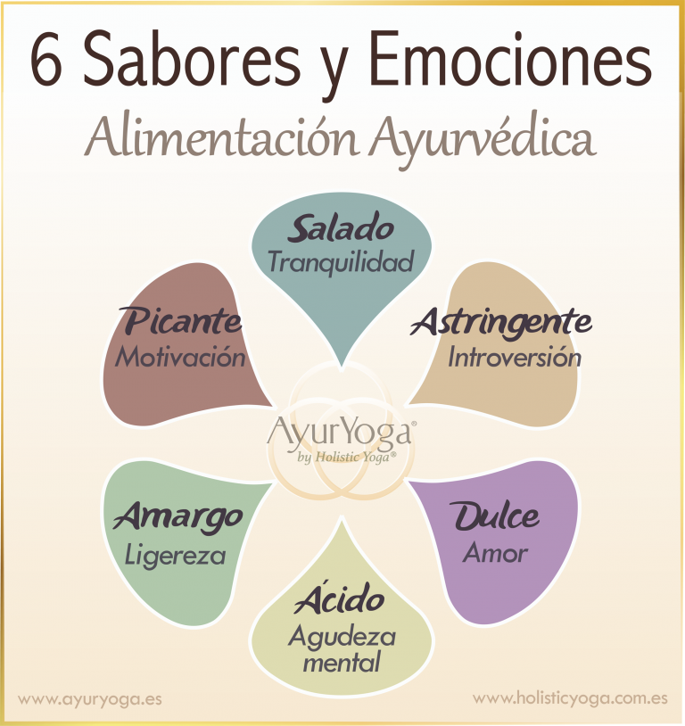 6 SABORES Y EMOCIONES - Holística Formación